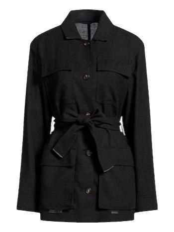 Brunello Cucinelli Wool Waistfitted Jacket - Black