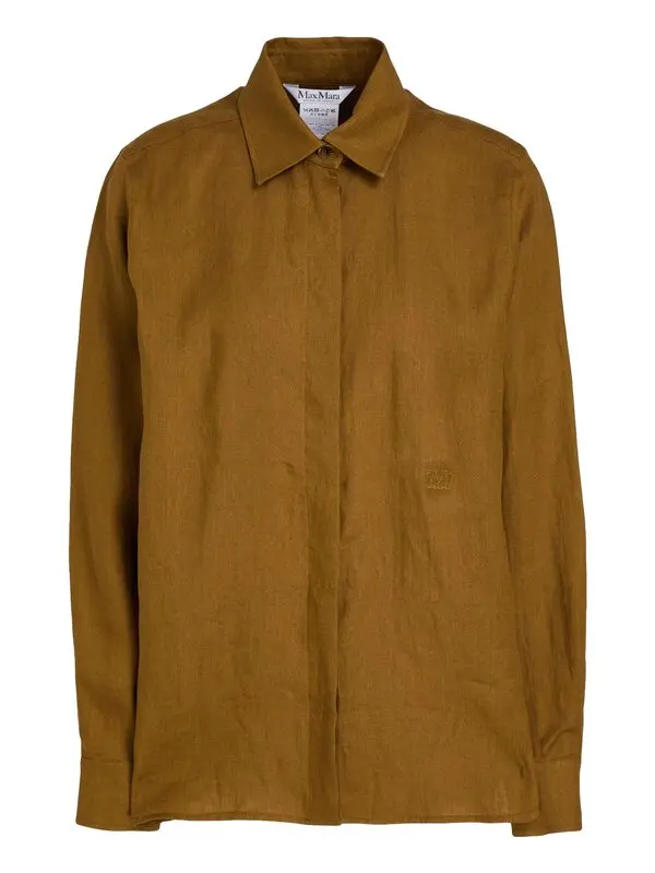 Max Mara Solid Colour Shirts - Green