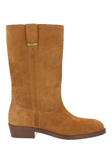 Isabel Marant Étoile Suede Mid Calf Boots - No