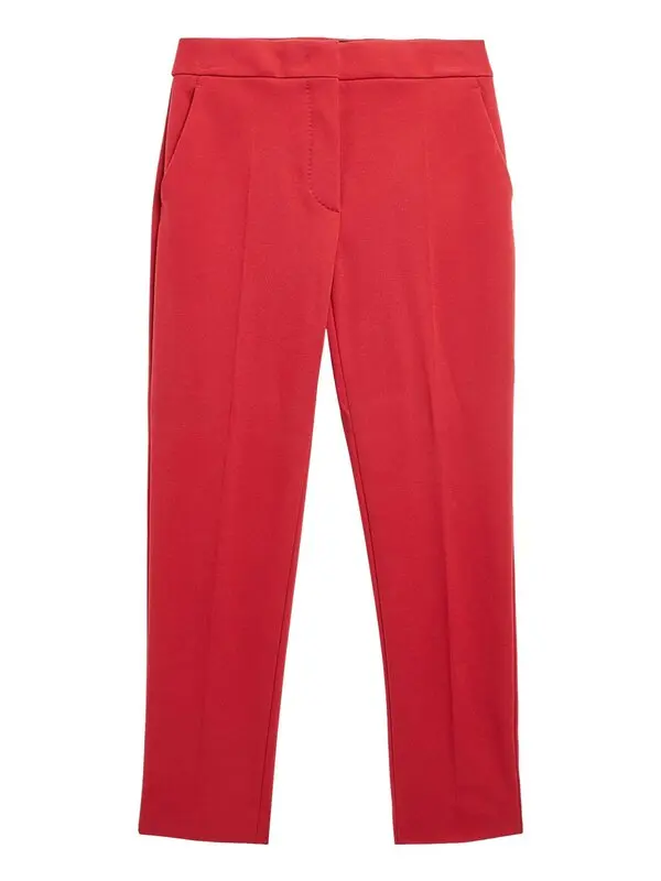 Max Mara Straight-leg Trousers - Red