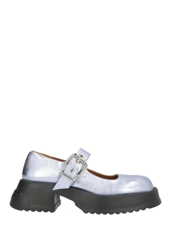 Marni Metal Marie Jean High Heels - Lavender