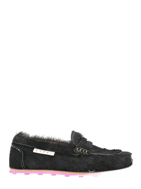Marni Penny Loafers - Black