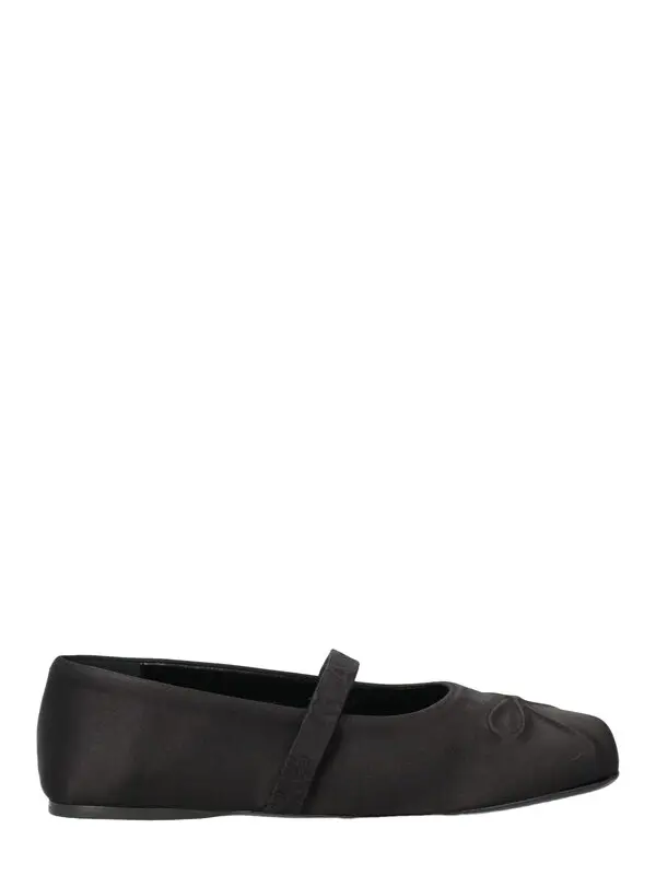 Marni Simple Mary Jane Shoes - Black