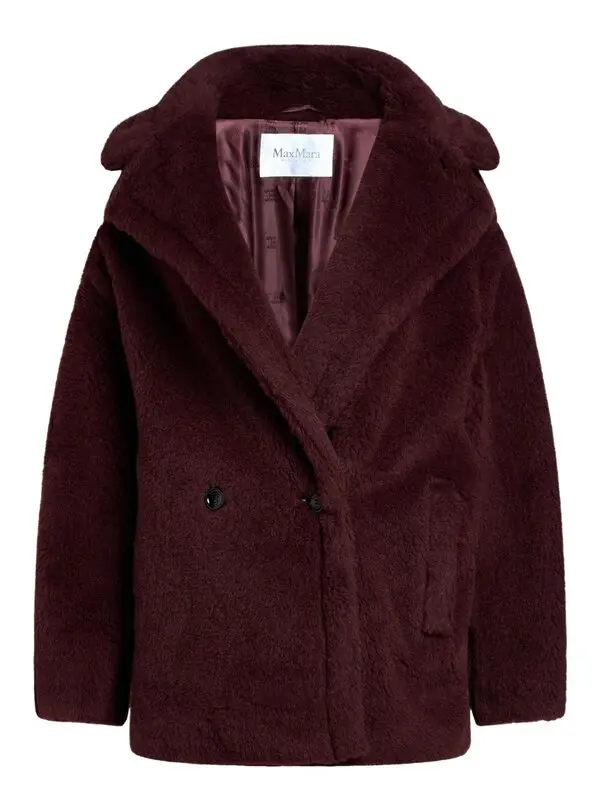 Max Mara Solid-colored Lambskin Coat - No