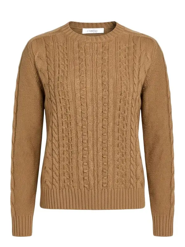 Max Mara Solid Color Jumpers - Brown