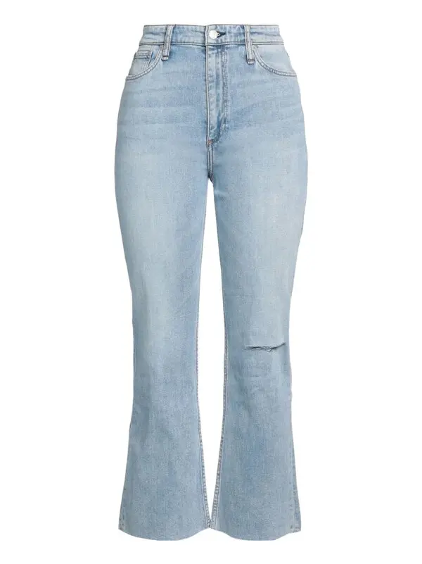 Rag & Bone Lightwash Straightleg Jeans - Blue