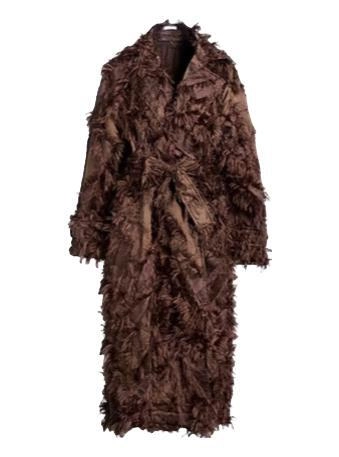Brunello Cucinelli Solidcolor Long Trench Coat - Brown