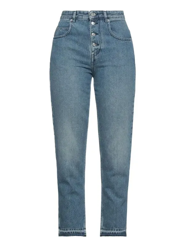 Isabel Marant Étoile Solid Straight-leg Pants - Blue