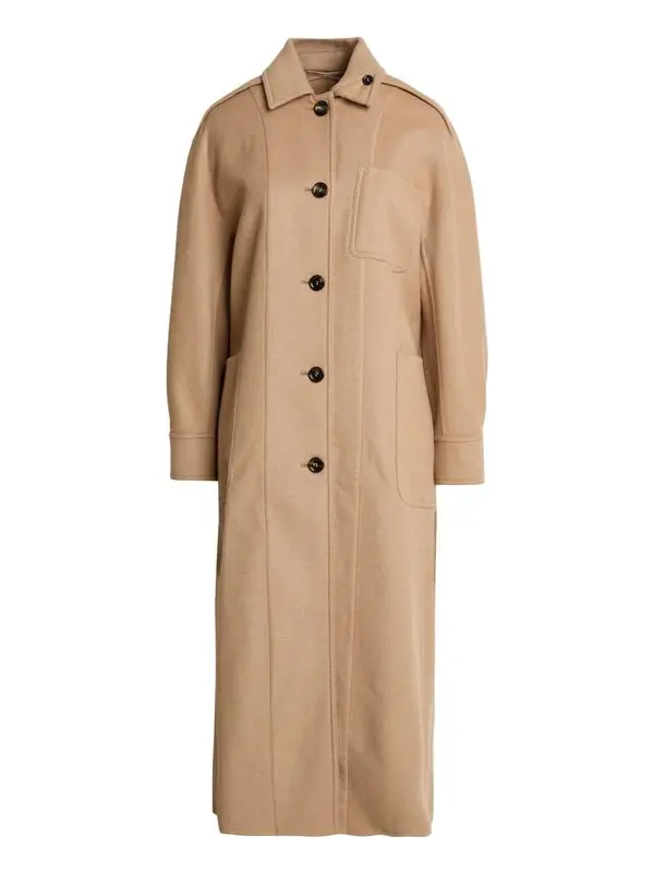 Max Mara Single-breasted Overcoat - No