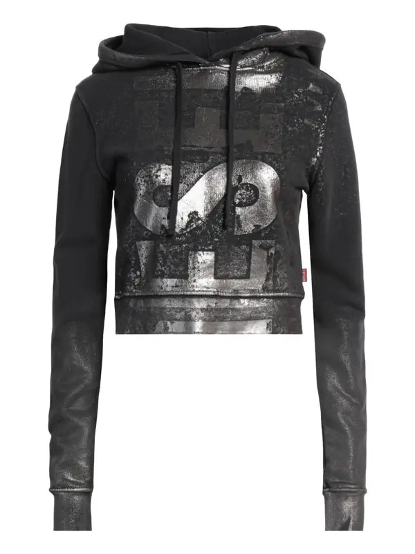 DIESEL® Hooded Track Jackets - Black