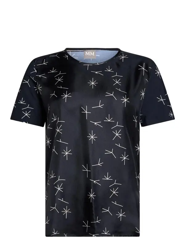 Max Mara Two-tone Tops - Blue