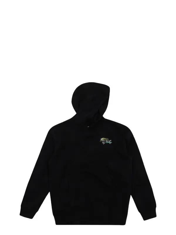 Off-White Arrow Scribble' Hoodie - Black