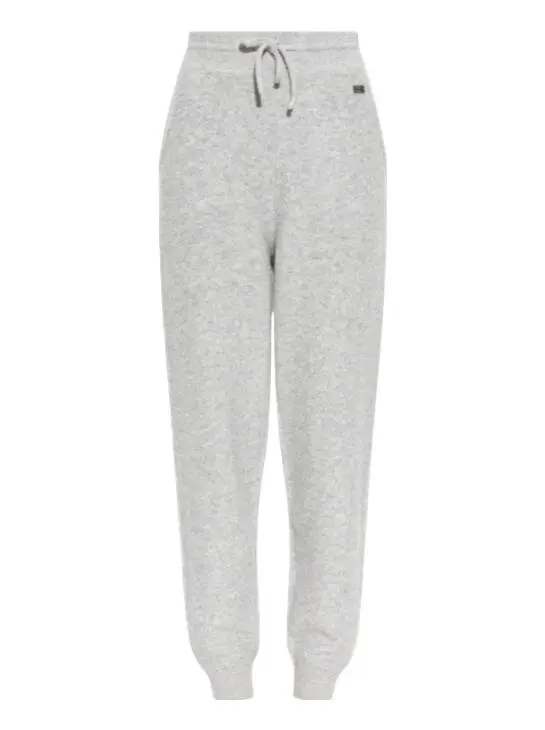 Victoria Beckham Drawstring Casual Pants - Gray