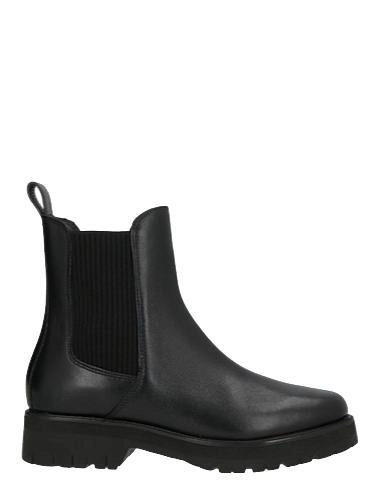 Rag & Bone Solid-colored Leather Chelsea Boots - Black