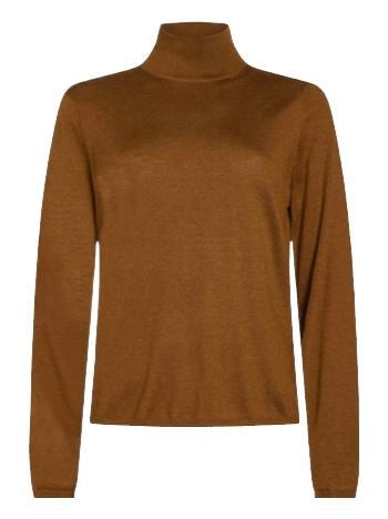 Max Mara Long-sleeve Turtleneck Sweater - Brown