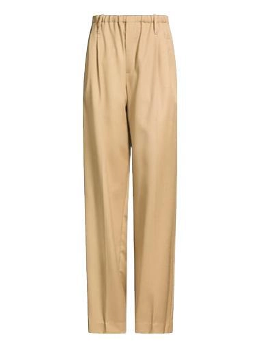 Brunello Cucinelli Minimalist Straightleg Trousers - Camel