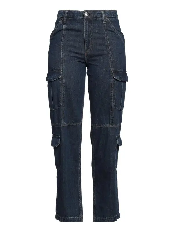 Rag & Bone Denim Trousers - Blue