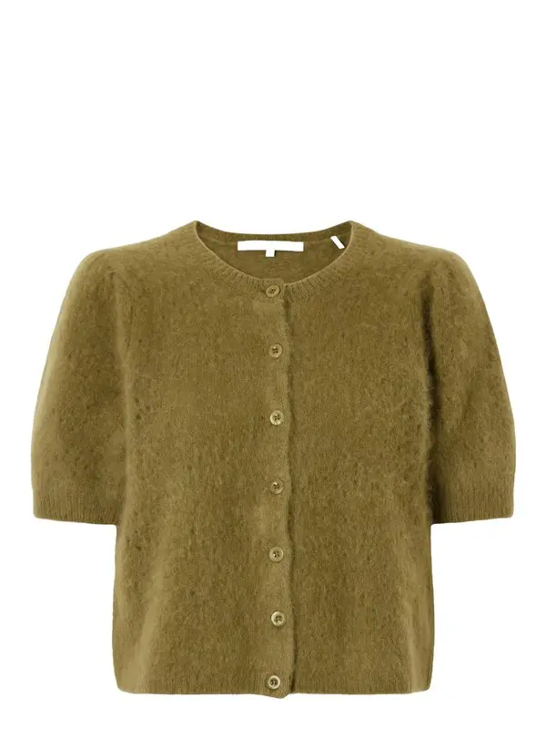 FRAME Wool And Cashmere-blend Cardigan - No