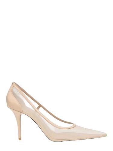 Saint Laurent Minimalist Stiletto Heels - Nude