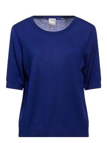 Max Mara Short-sleeve Knit Sweater - Blue
