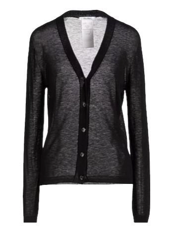Max Mara Long-sleeve Knit Sweater - Black