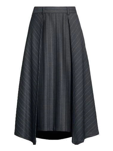 Brunello Cucinelli Striped Flared Skirt - No