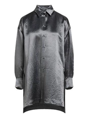 Max Mara Solid Colour Shirts Blouses - Gray