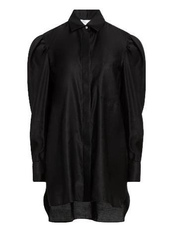 Max Mara Solid Colour Shirts Blouses - Black