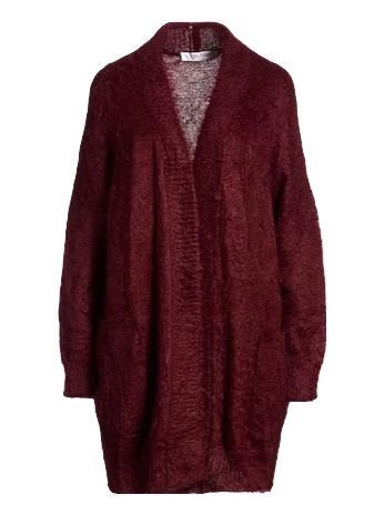 Max Mara Minimalist Solid Knit Top - Brown