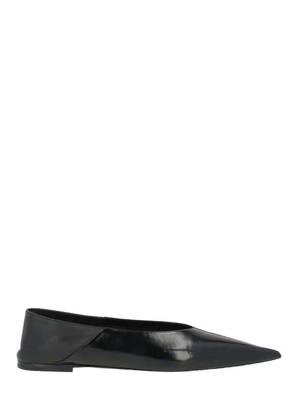 Saint Laurent Pointed-toe Ballet Flats - Black