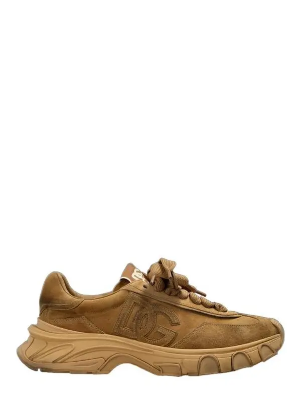 Dolce & Gabbana Lace-up Sneakers - Brown
