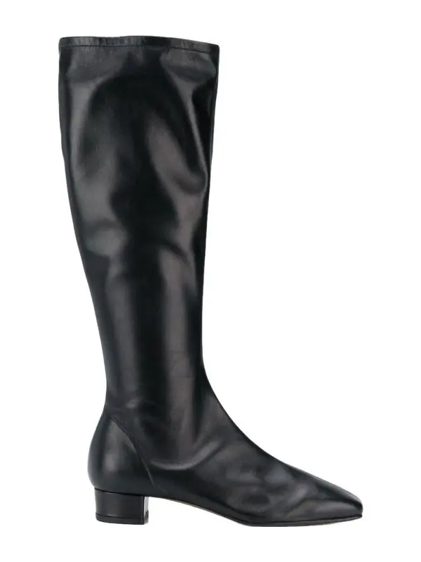 By Far Eddie High Boots - Black