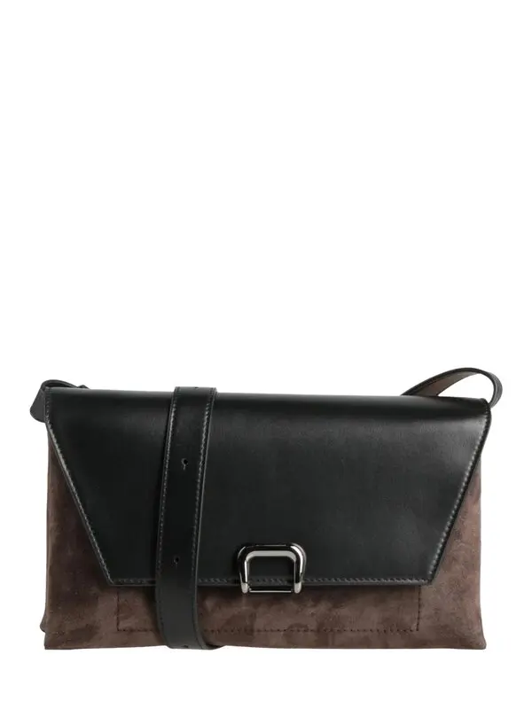 Brunello Cucinelli Mediumsize Twotone Crossbody Bag - Black