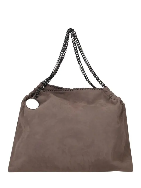 Stella McCartney Drawstring Shoulder Bag - Dark Taupe