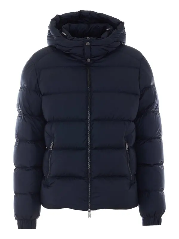 Add Long-sleeved Down Jacket - Black