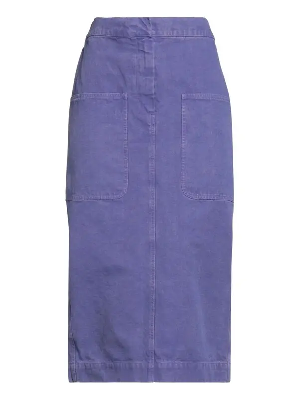Max Mara Canvas Pencil Skirt - No