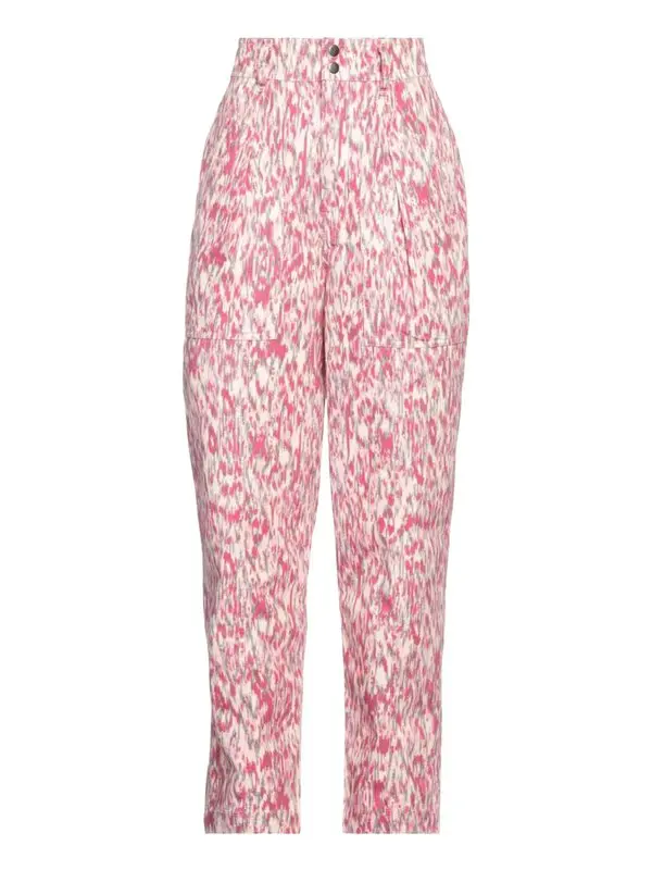 Isabel Marant Étoile Multicolor Woven Trousers - Pink