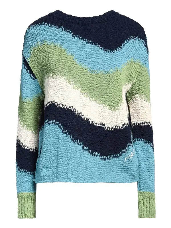 Marni Colorful Knit Top - Blue