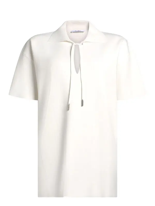 Max Mara Solid-color Short-sleeved T-shirt - White