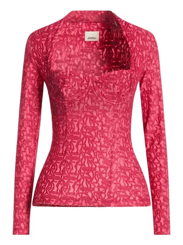 Isabel Marant Étoile Stretch Long Sleeve Top - No
