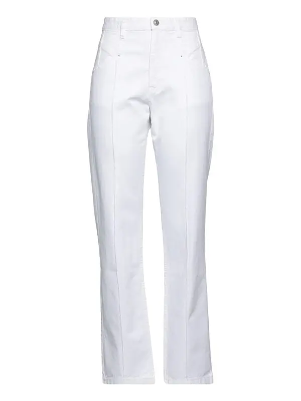 Isabel Marant Étoile Straightleg Jeans - White