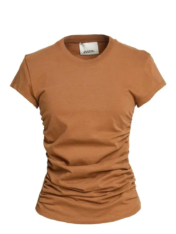 Isabel Marant Étoile Solidcolor Tshirt - Camel