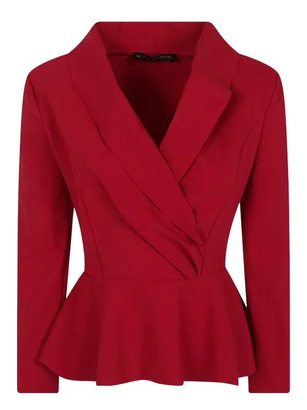 Chiara Boni La Petite Robe Wrap-around Cover-up - Fire