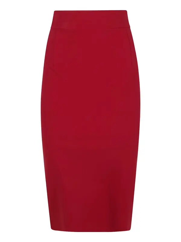 Chiara Boni La Petite Robe Lumi' Midi Skirt - Fire