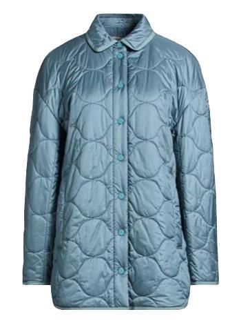 Max Mara Minimalist Plaid Jacket - Blue