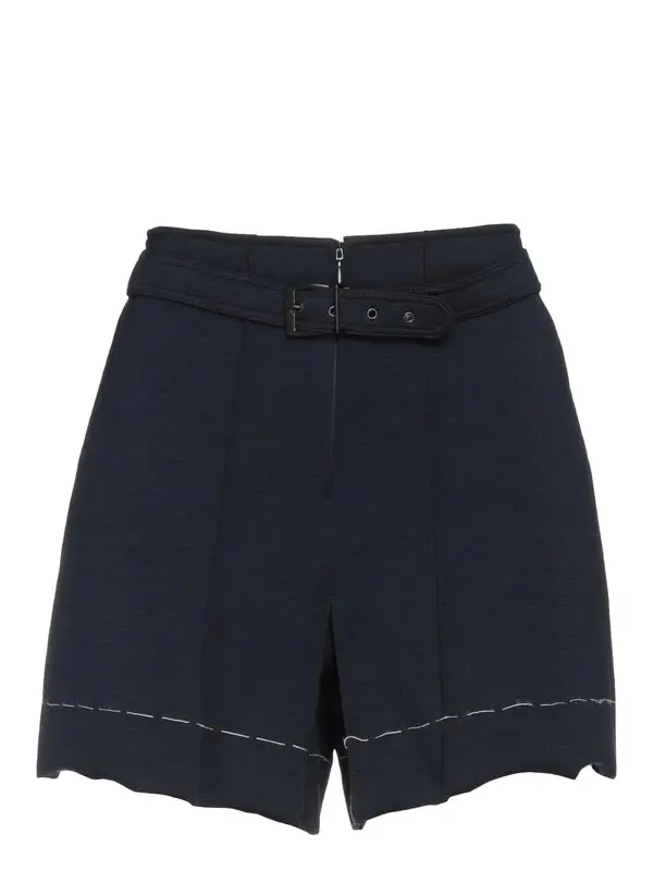 MAISON MARGIELA Solidcolor Lightweight Knit Shorts - Black