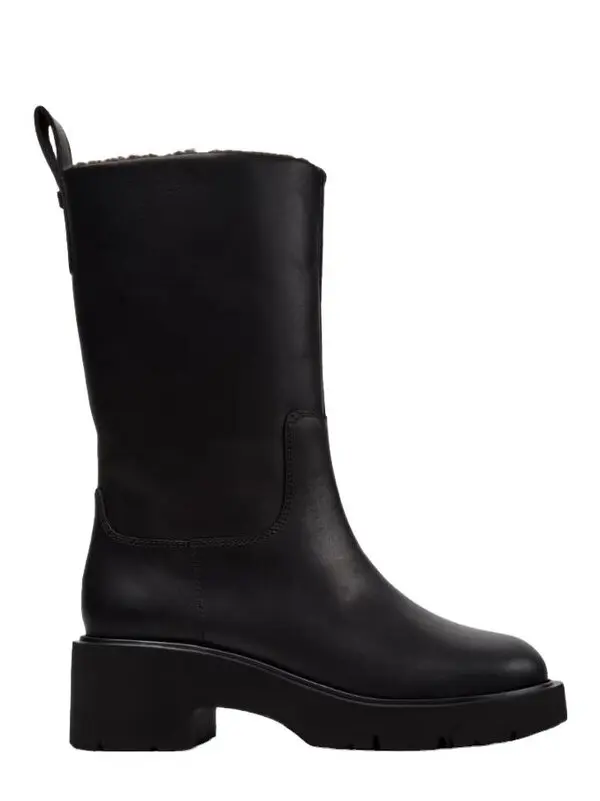 Camper Milah Leather Boots - Black