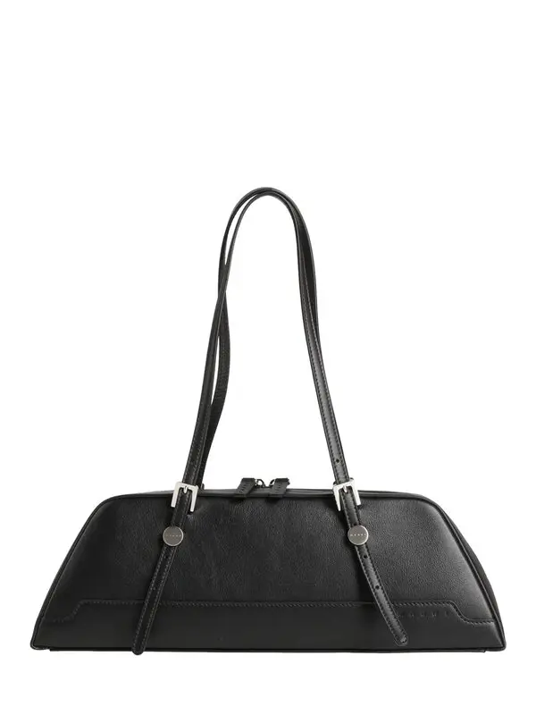 Marni Leather Shoulder Bag - Black