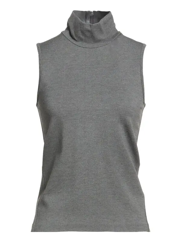 Rag & Bone Solidcolor Sleeveless Tshirt - Gray