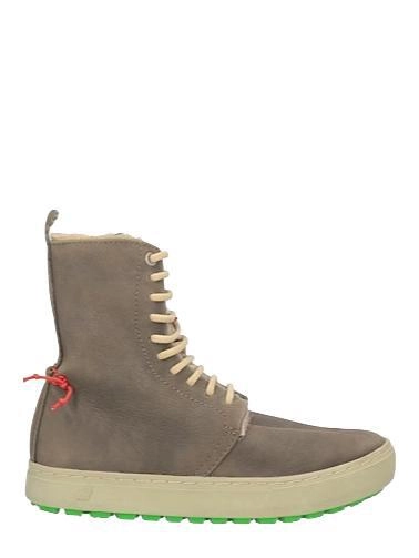 MAISON MARGIELA Hightop Zipper Leather Shoes - Grey